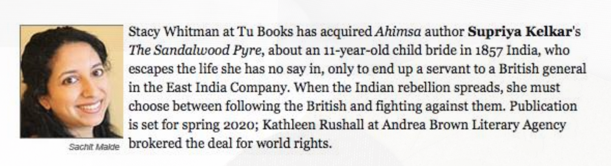 Get to Know… Supriya Kelkar! – Jarrett Lerner